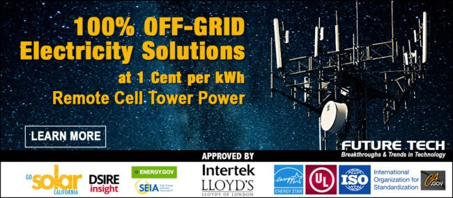 100% OffGrid Energy for Remote Cell Tower Power – Next Gen Living Homes