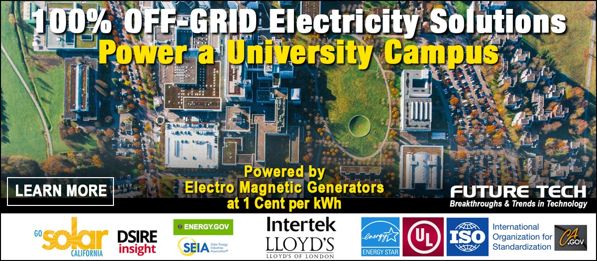 100% OffGrid Energy Power for a University Campus – Next Gen Living Homes